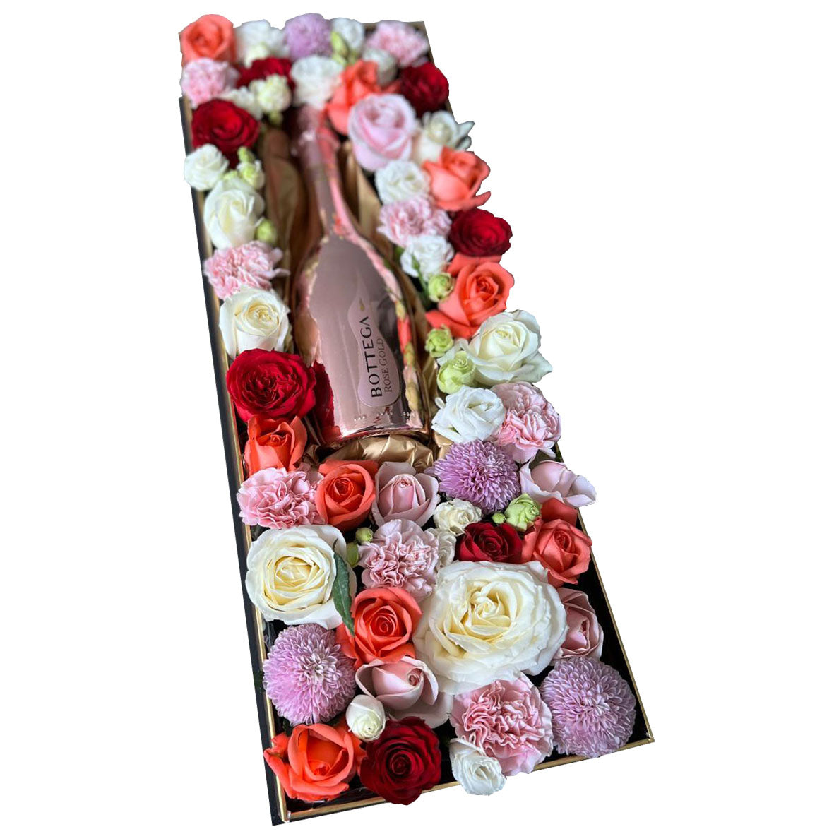 Rosé Reverie (Roses, Chrysanthemums, Carnations) | Flower Box